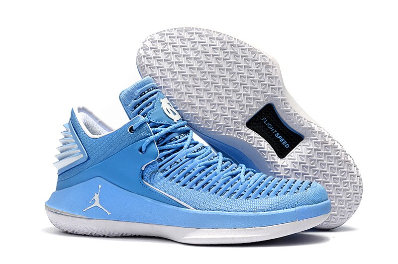 Air Jordan 32 Xxxii Low Unc Lightblue