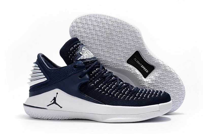Air Jordan 32 Xxxii Low Whitedeep Blue